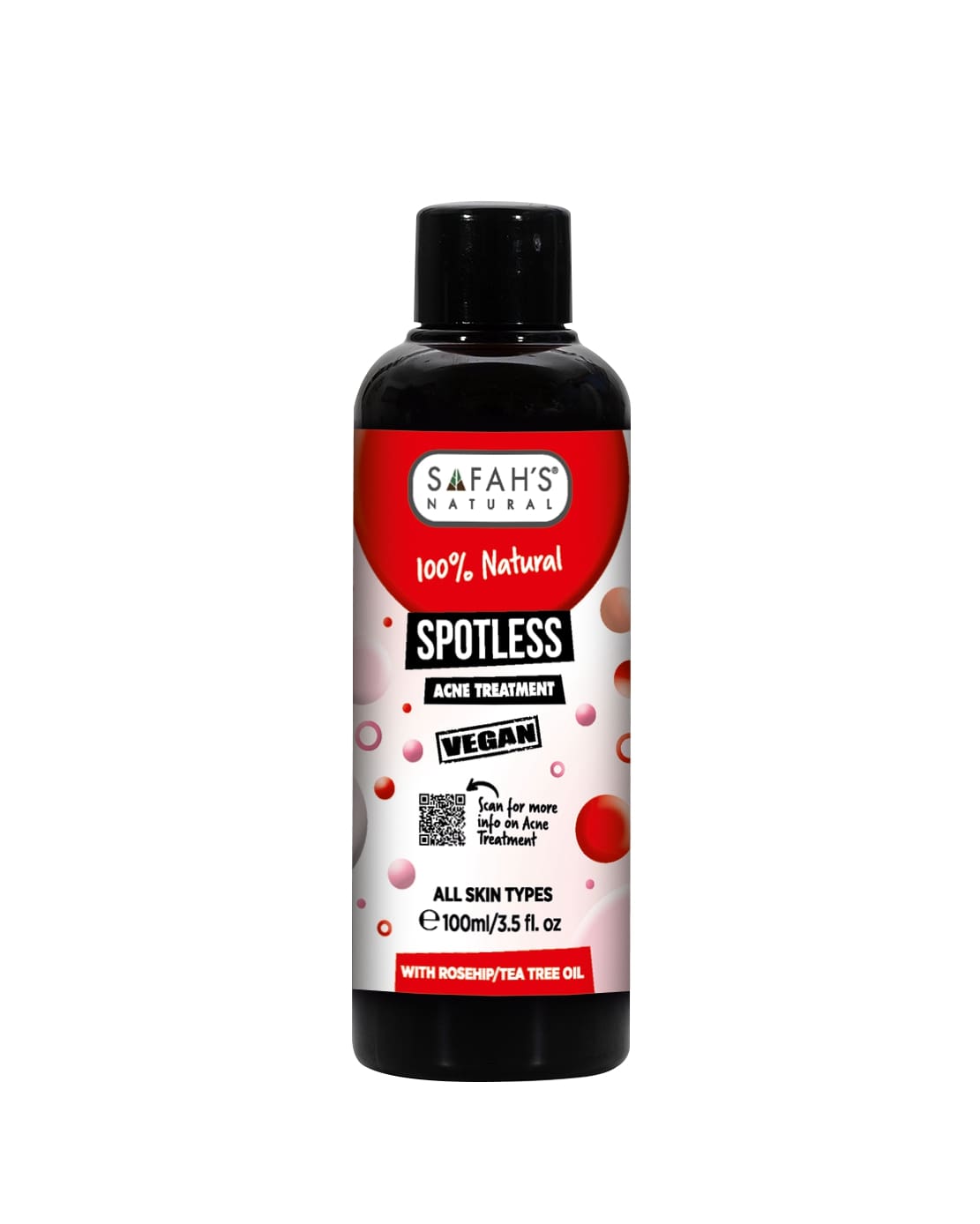 Spotless Acne Treatment Oil – 100ml & 250ml | Fast-Absorbing Natural F ...